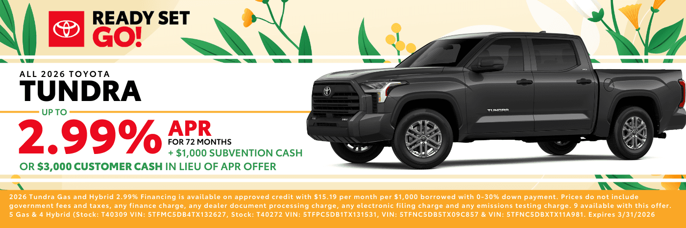 Toyota Dealer in Merced CA | New Toyota & Used Cars for Sale