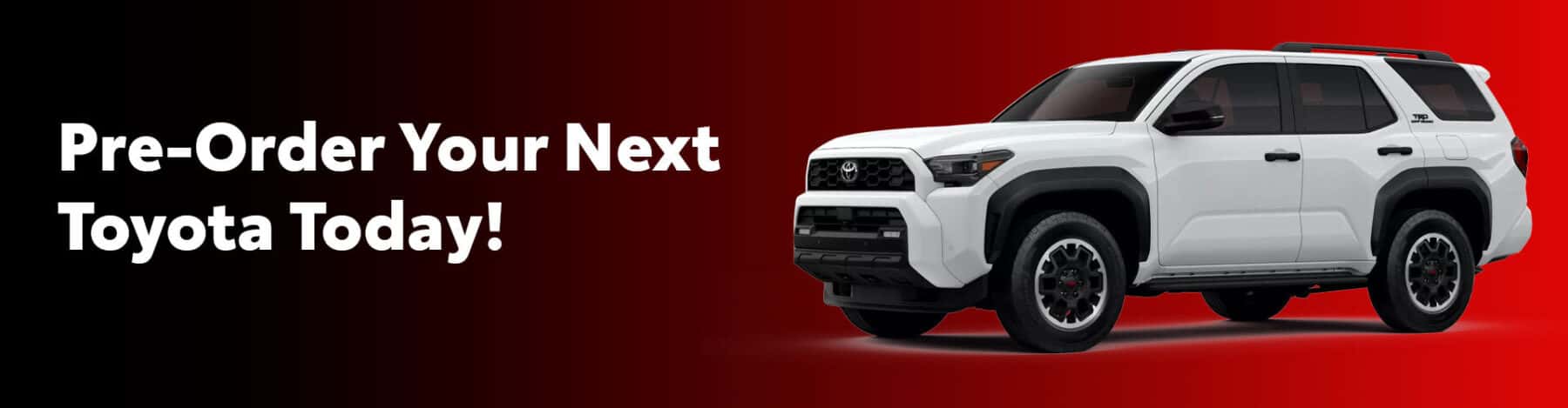 Pre-Order Process | Merced Toyota