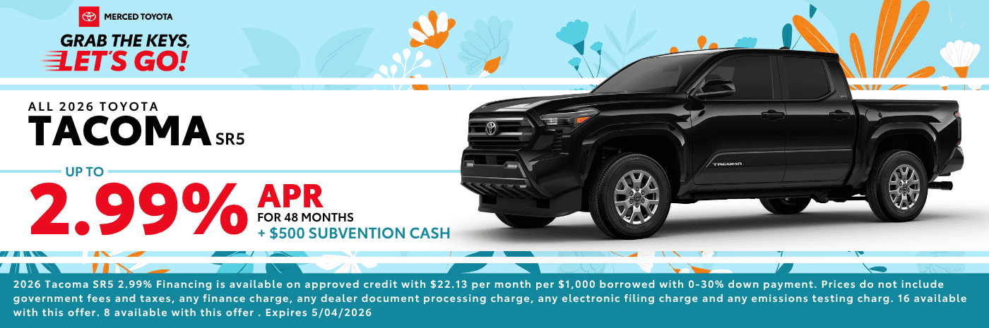 Toyota Dealer in Merced CA | New Toyota & Used Cars for Sale