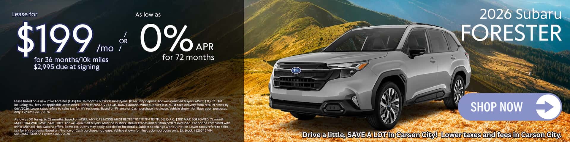 Subaru Dealership in Carson City & Reno, NV | Michael Hohl