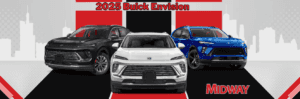 2025 Buick Envision is now available at Midway Chevrolet