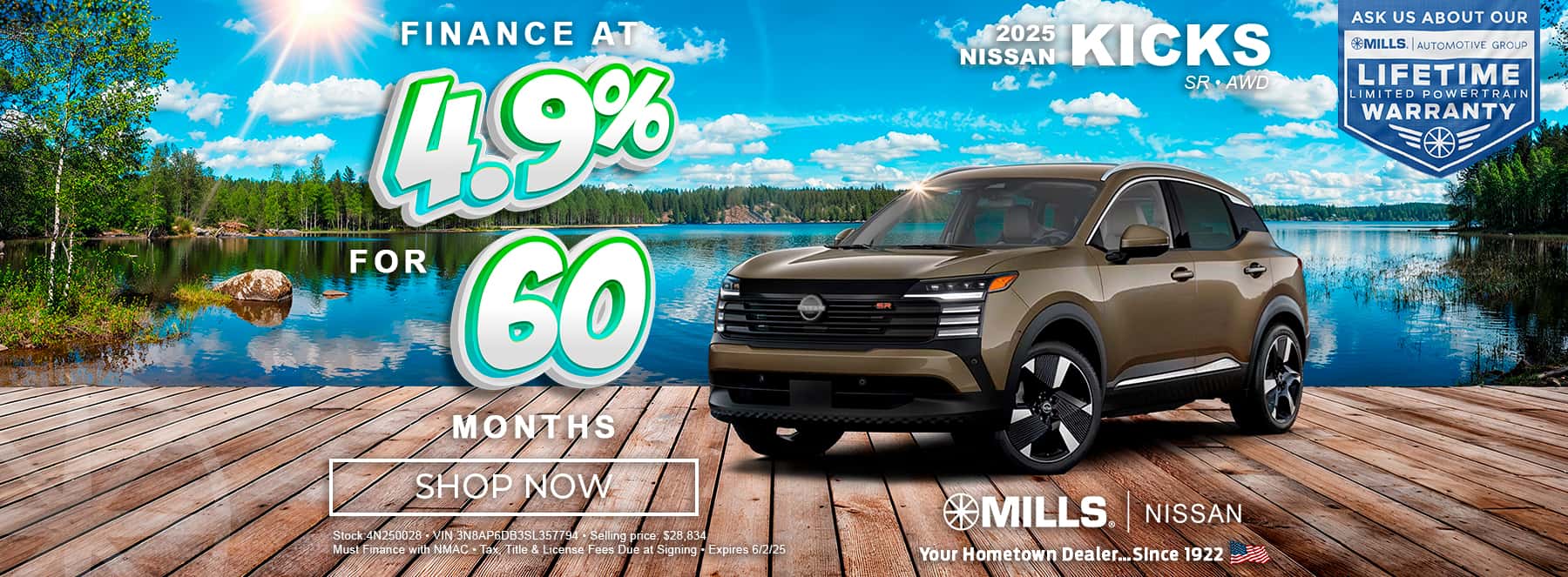 New and Pre-Owned Nissan Dealer Willmar | Mills Nissan