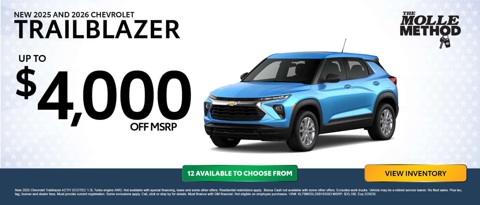 Molle Chevrolet | New & Used Chevy Dealer in Blue Springs