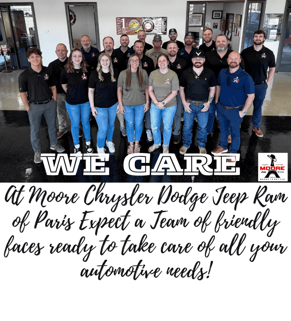 Meet Our Staff | Moore Chrysler Dodge Jeep Ram of Paris