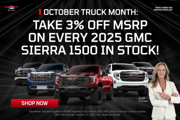 October Truck Month: 3% Off MSRP on Every 2025 GMC Sierra 1500 — Your ...