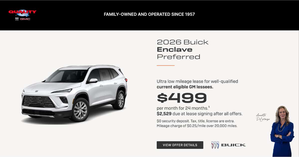 Elevate Your Family Adventure: The 2026 Buick Enclave Preferred Lease ...