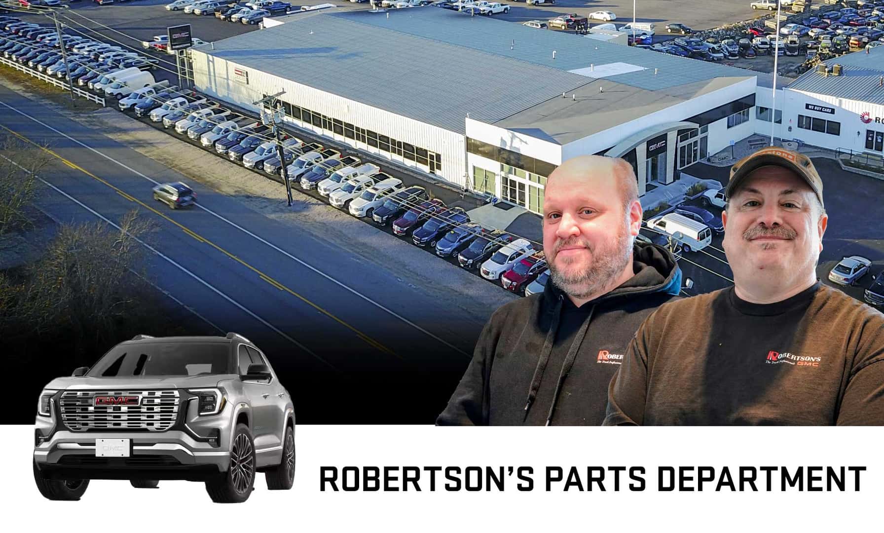 Parts Department | Robertsons GMC