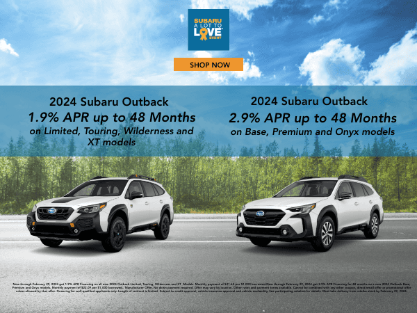 Current New Subaru Specials Offers | Sendell Subaru