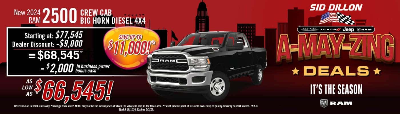 Sid Dillon CDJR FIAT of Lincoln, NE | New & Used CDJRF Dealership