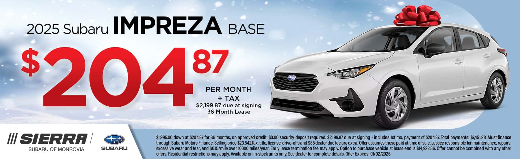 Subaru Dealership | New and Used Car Dealership in Monrovia, CA ...