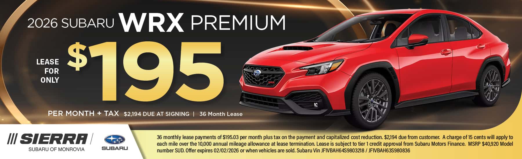 Subaru Dealership | New and Used Car Dealership in Monrovia, CA ...