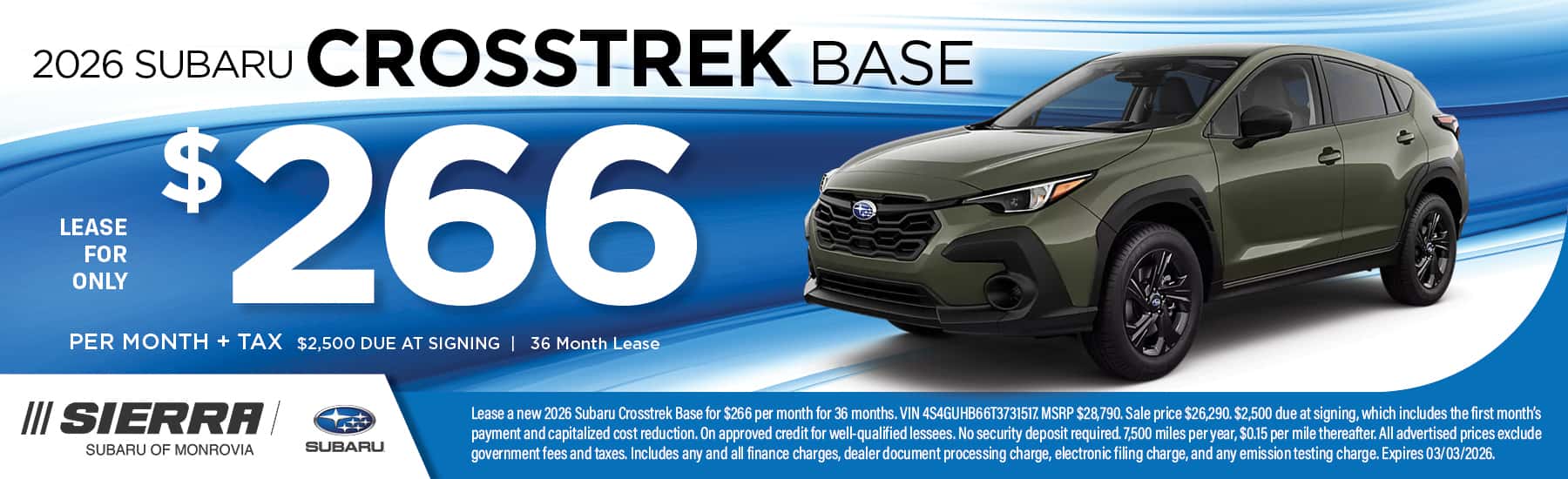 Subaru Dealership | New and Used Car Dealership in Monrovia, CA ...