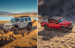 2024 Jeep Wrangler Vs. Gladiator: Comparing Off-Road Giants