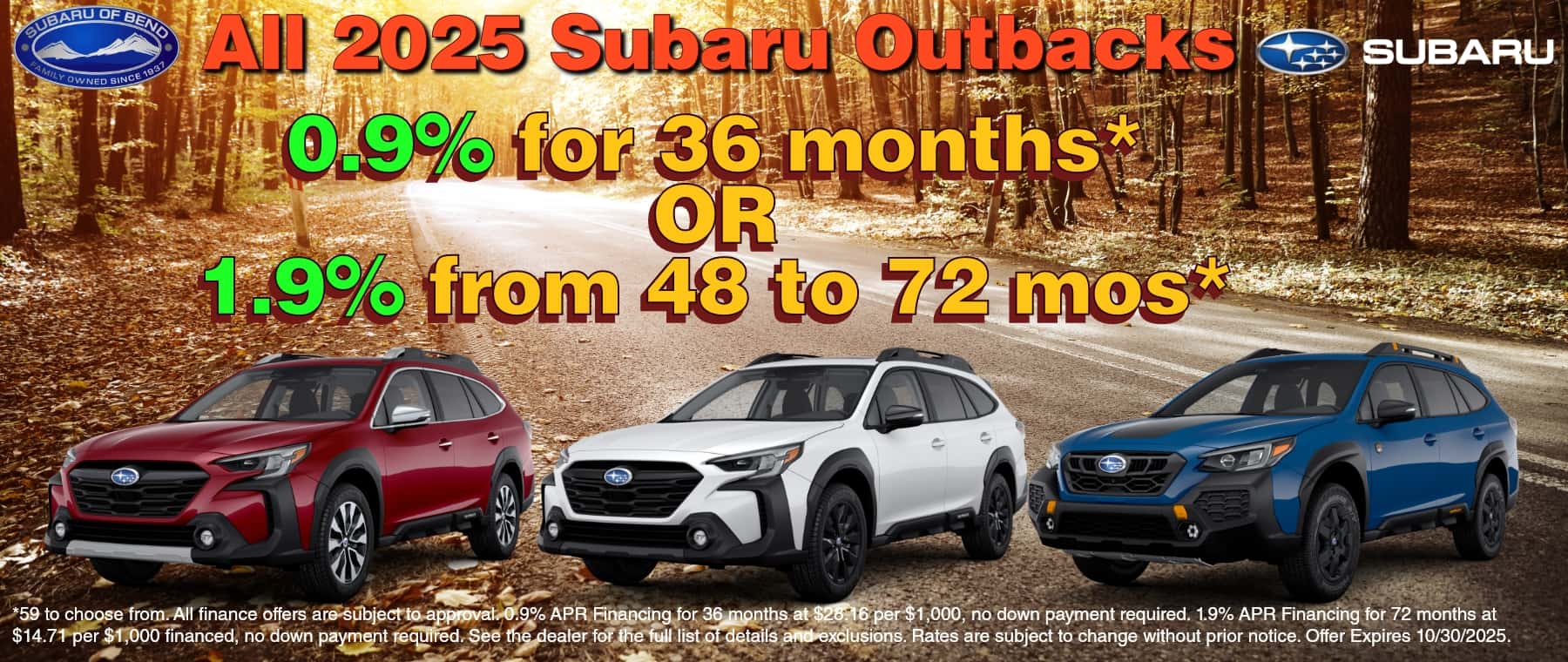 Welcome to Subaru of Bend | Oregon Subaru Sales & Service