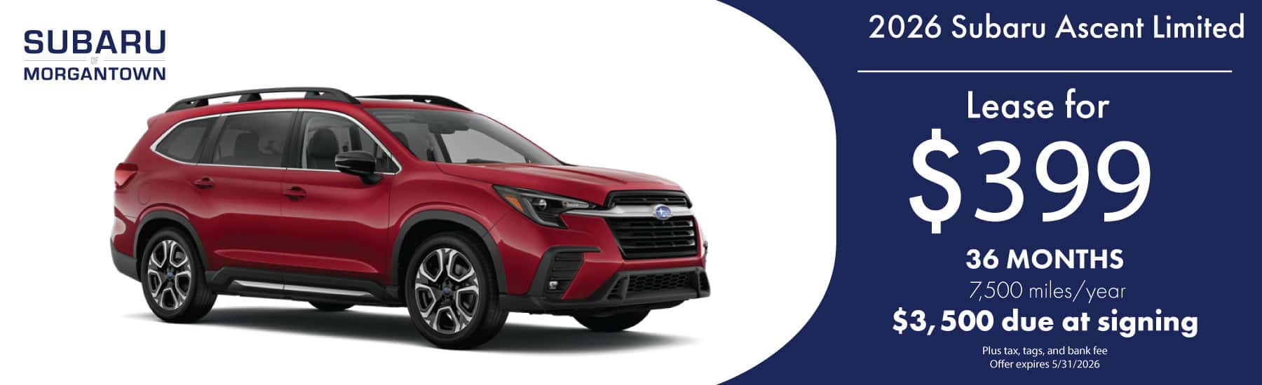 Subaru of Morgantown | Morgantown, WV