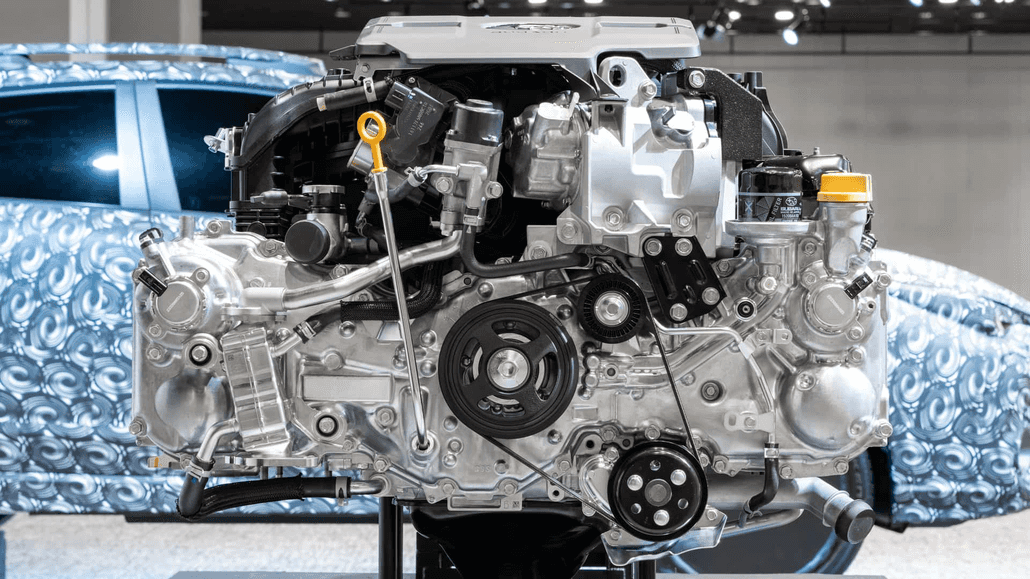 Subaru Explains How Its New Hybrid Boxer Engine is Better - Engine Tech