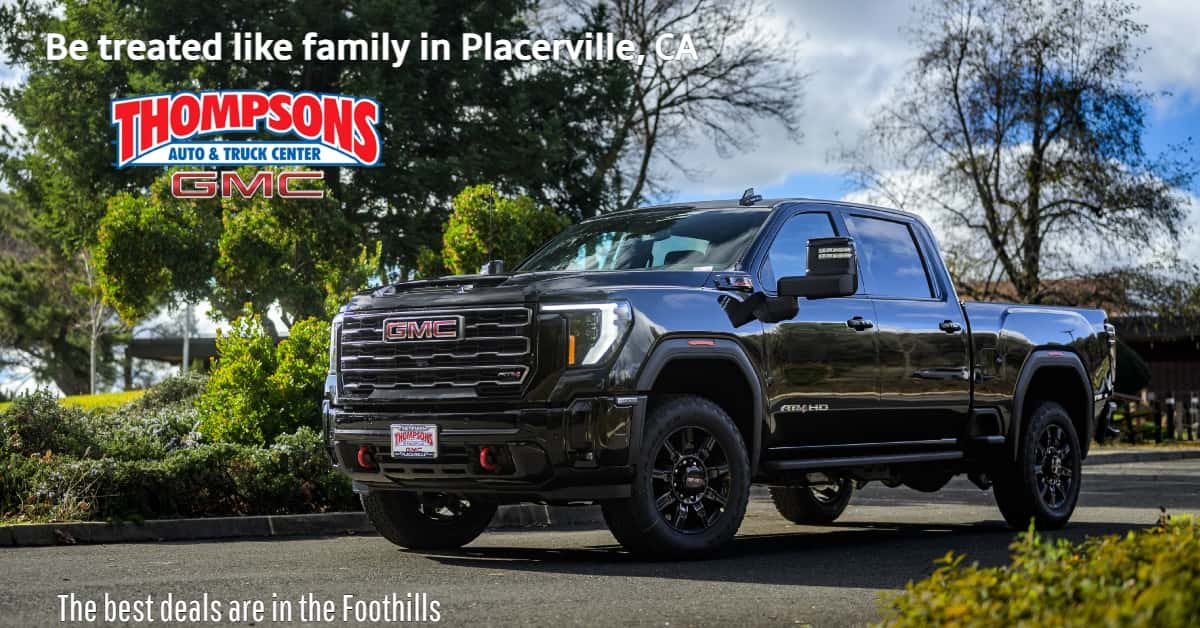 New GMC Duramax trucks for sale near Folsom | Thompsons GMC