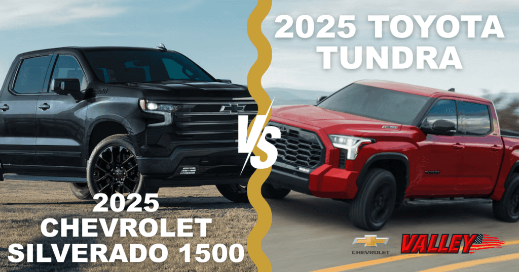 2025 Chevrolet Silverado 1500 vs. 2025 Toyota Tundra: Which Truck ...