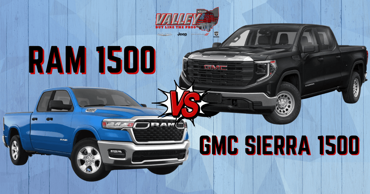 Why the 2025 RAM 1500 Outshines the 2025 GMC Sierra 1500 | Valley ...