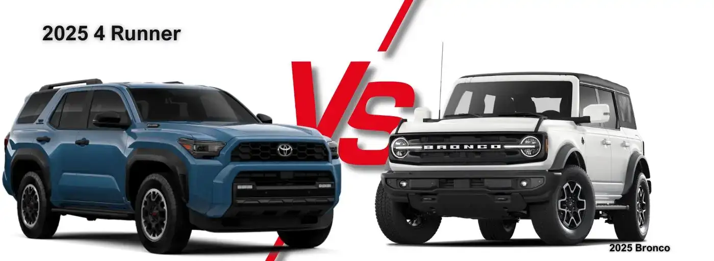 Comparing the 2025 Toyota 4Runner to the Competition - 4x4 SUV