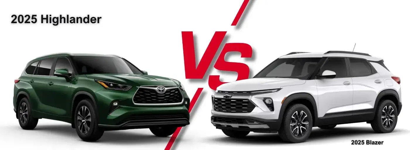 Comparing the 2025 Toyota Highlander to the SUV Competition
