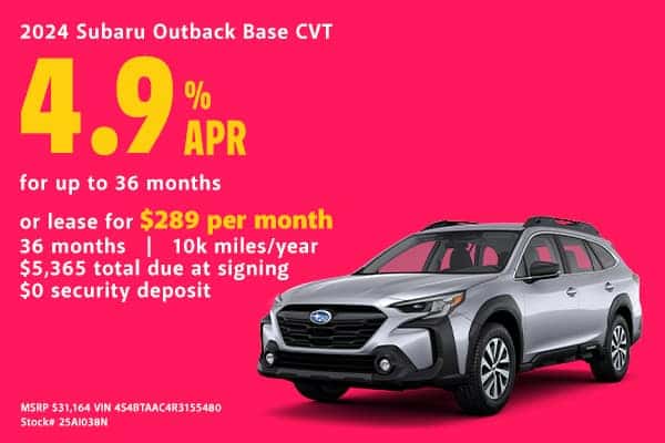 2022 Subaru Outback Invoice